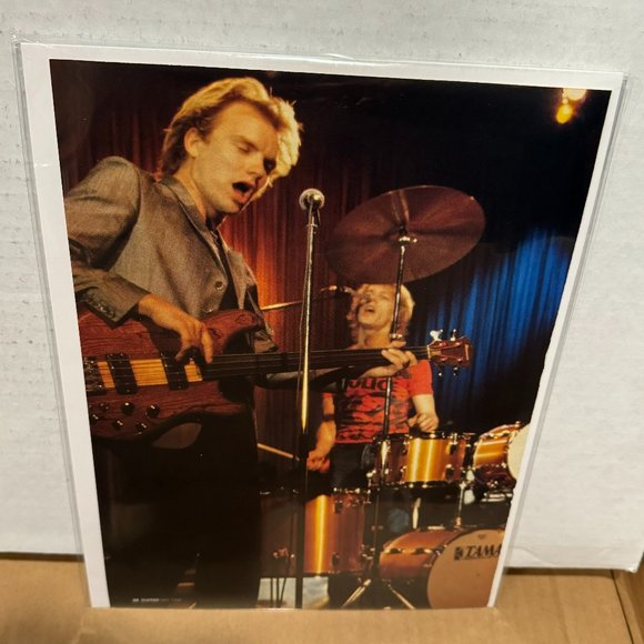 Vintage | Art | Sting Stewart Copeland Of The Police Music Print Ad ...